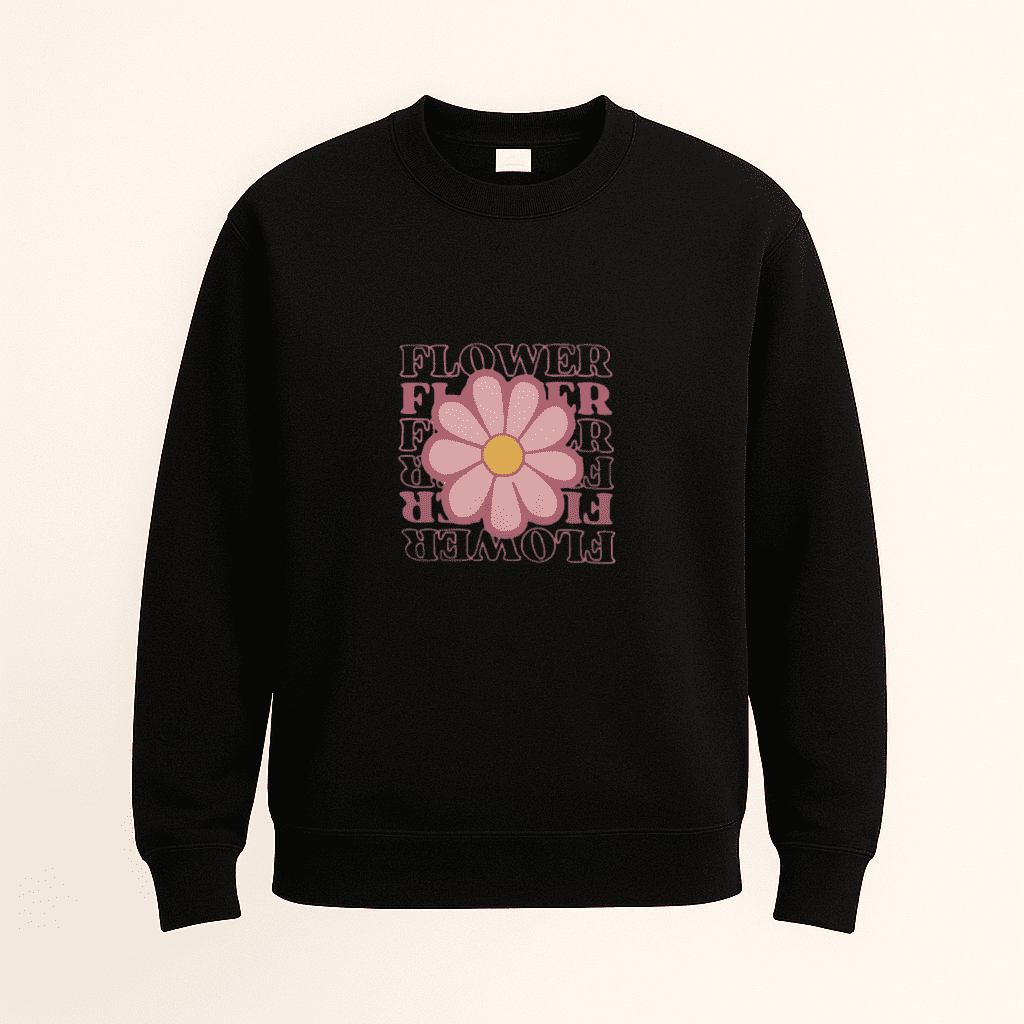 A Simple Flower Botanical Graphic Art Design Nature Inspired Print ...
