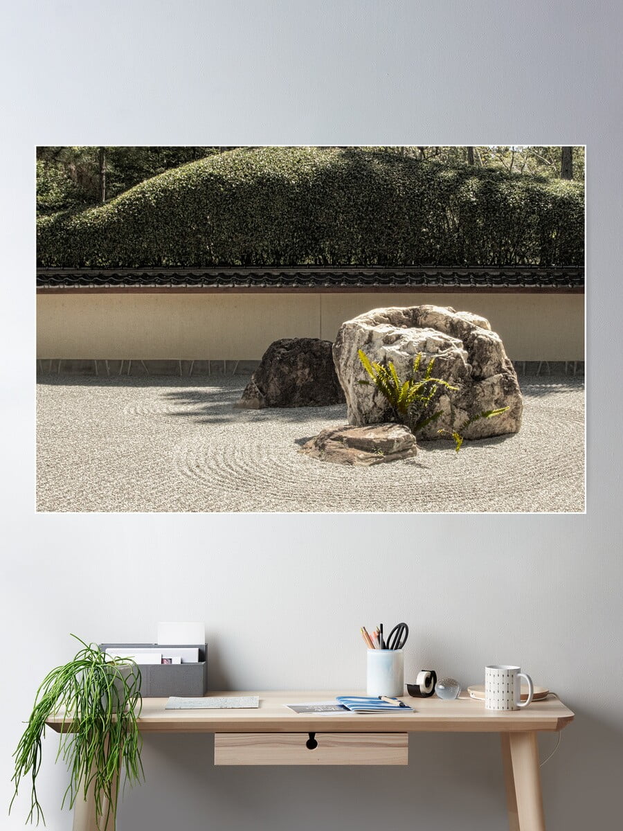 A Simple Garden Poster Wall Art, Modern Wall Decor For Living Room Bedroom, 24x36 UNFRAMED ...