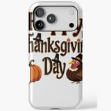 A Simple Happy Thanksgiving Themed Turkey Graphic iPhone 11 through 17 ...