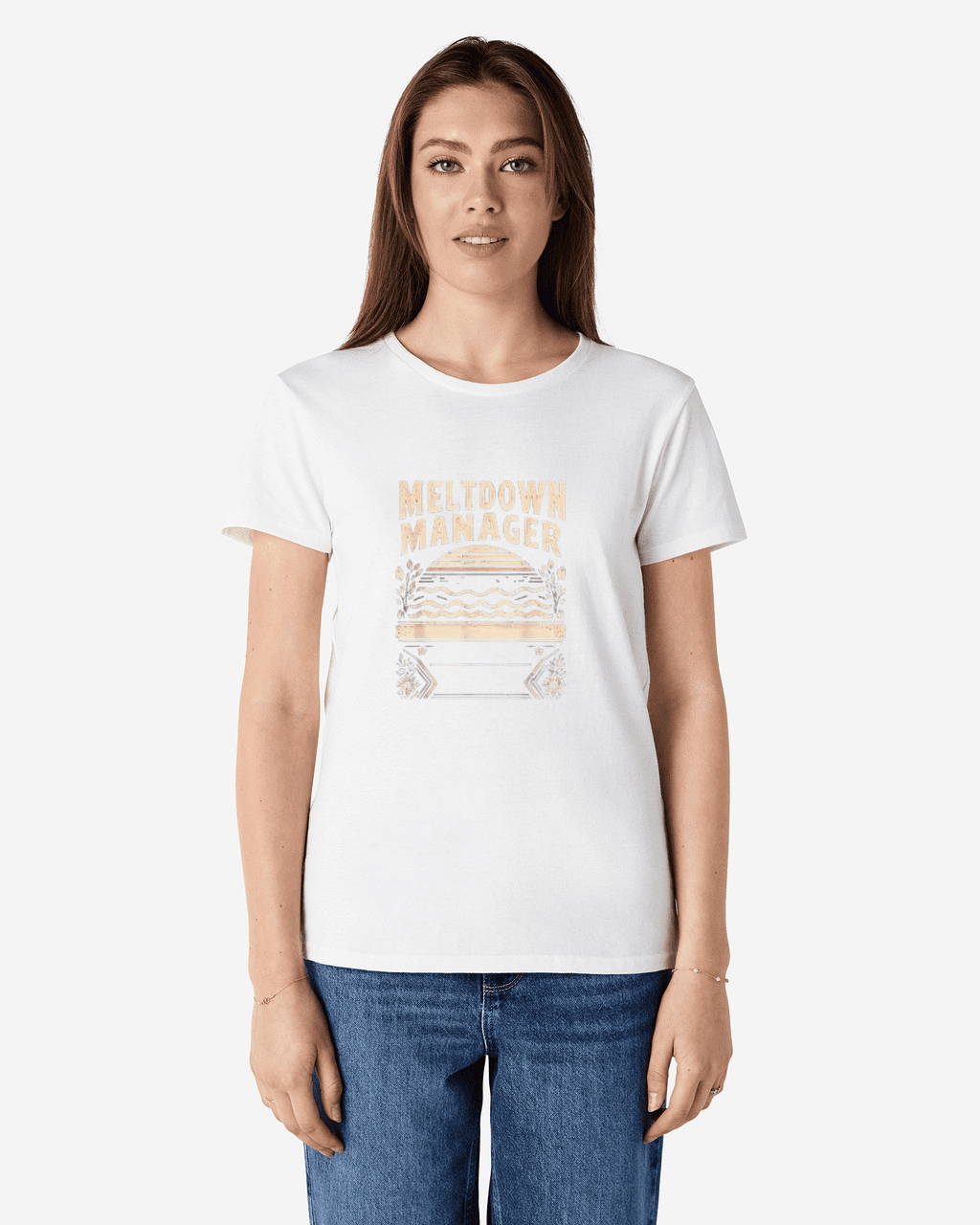 A Simple Mood Graphic That Just Says Having A Meltdown Text Unisex T ...