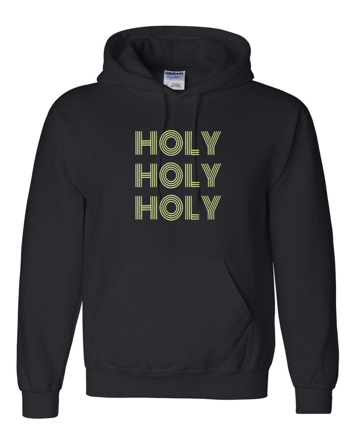 A Simple Religious Design With The Word Holy Holy Holy Hoodie, for men ...
