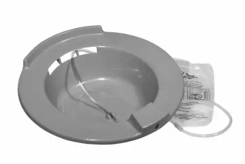 A Sitz Bath Round Graphite Plastic 1 Count - Walmart.com