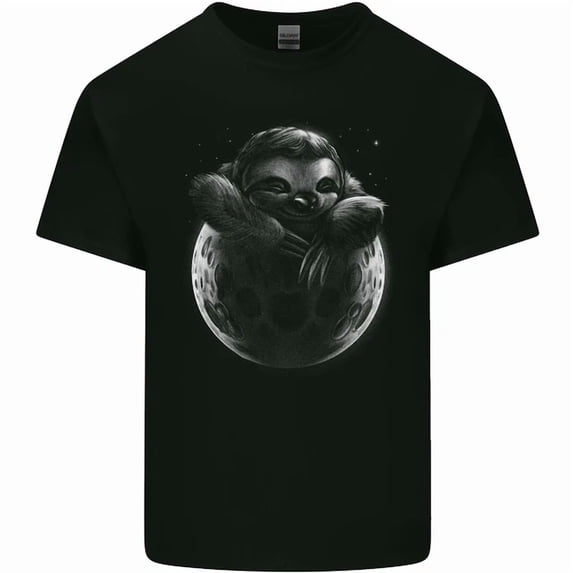 A Sloth On The Moon Mens Womens S-5XL T-Shirt - Walmart.com