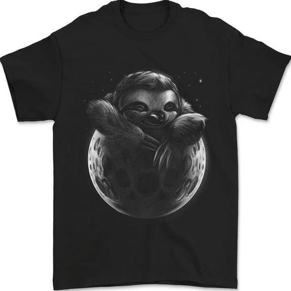 A Sloth On The Moon T-Shirt - Walmart.com
