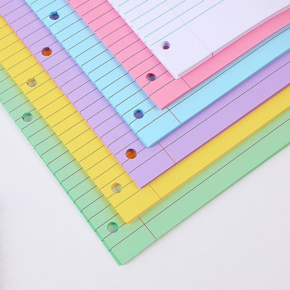 A Small Notebook with Three Circles and Horizontal Lines. The Inside ...
