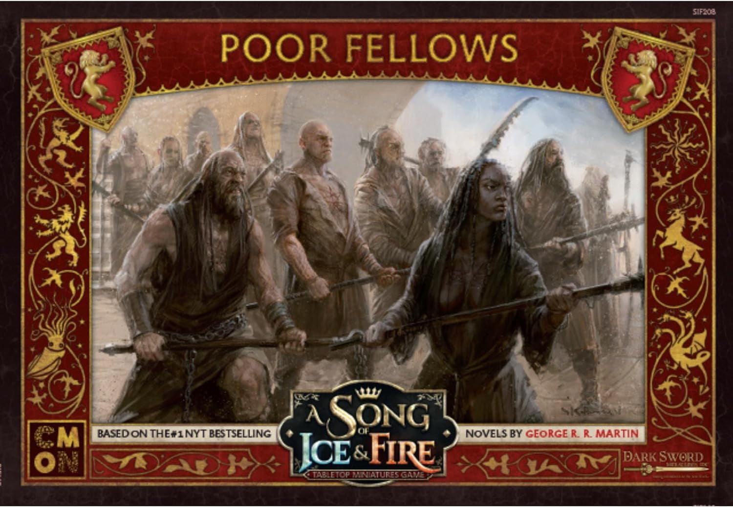 A Song of Ice and Fire Miniatures Game Lannister Poor Fellows Unit Box ...