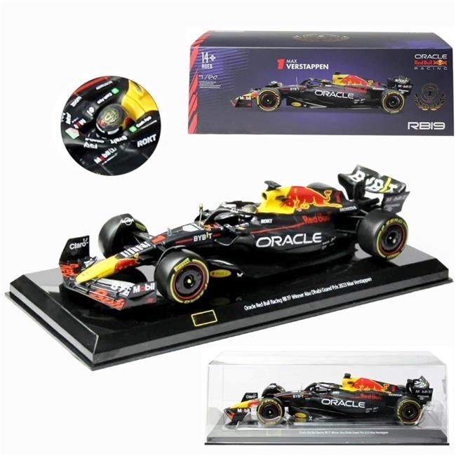 A-Sonic XS70004 1-24 Scale R19-1 F1 Alloy Racing for RedBull Team RB19 ...