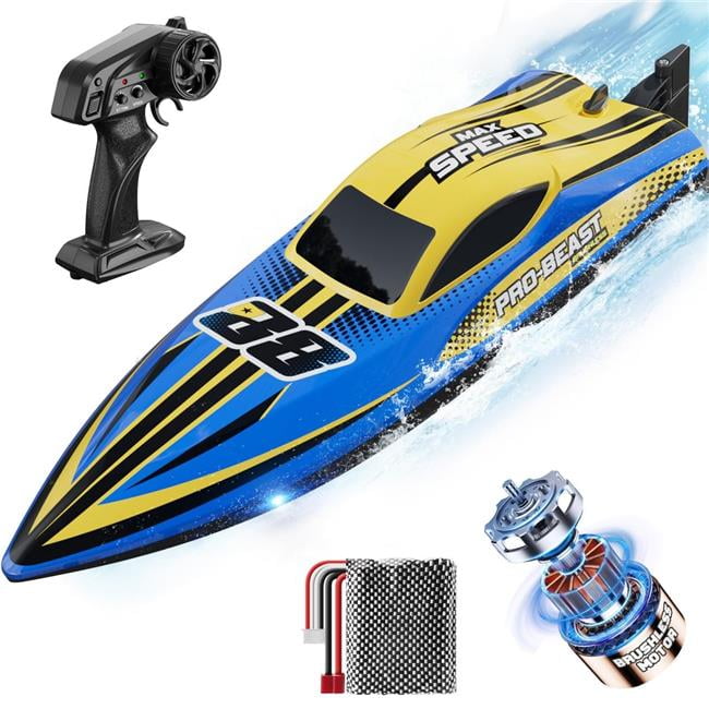 A-Sonic XS72451 30 Plus MPH - Remote Control Boats for Adults & Kids ...