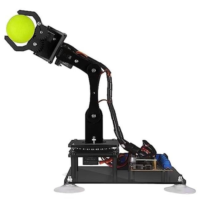 A-Sonic XS71298 5DOF Robotic Arm Kit with Compatible Arduino IDE ...