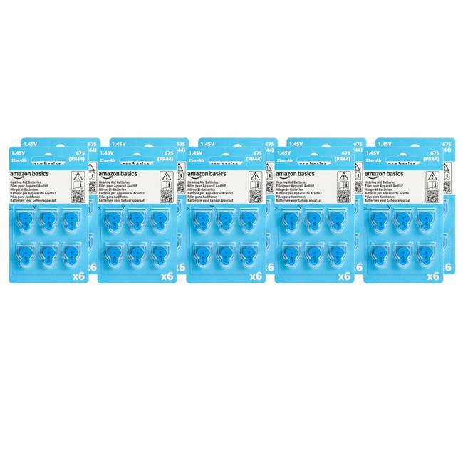 A-Sonic XS67949 Basics Hearing Aid Zinc-Air Batteries - 1.45 Volt ...