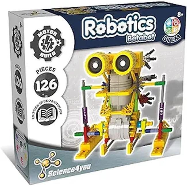A-Sonic XS68567 Betabot Robot Building Kit for Kids 8-14 Years - Build ...