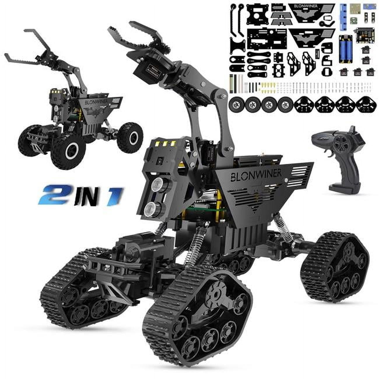 A-Sonic XS71595 Car Kit - 2-in-1 Smart Robotics Arm Building Toy for ...