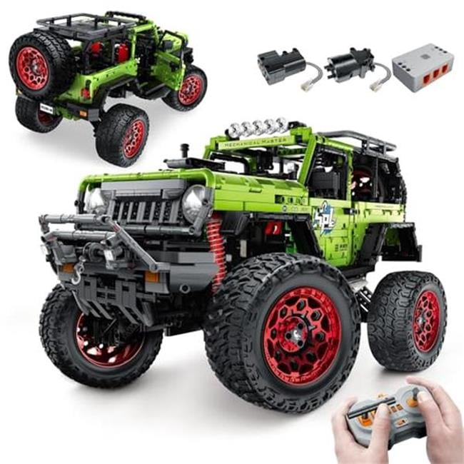 A-Sonic XS72466 Control Jeep Wrangler 4x4 Building Kit - 1-6 Scale ...