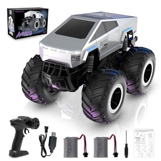 A-Sonic XS70256 Cyber Truck Remote Control Car, 2.4GHz Waterproof ...