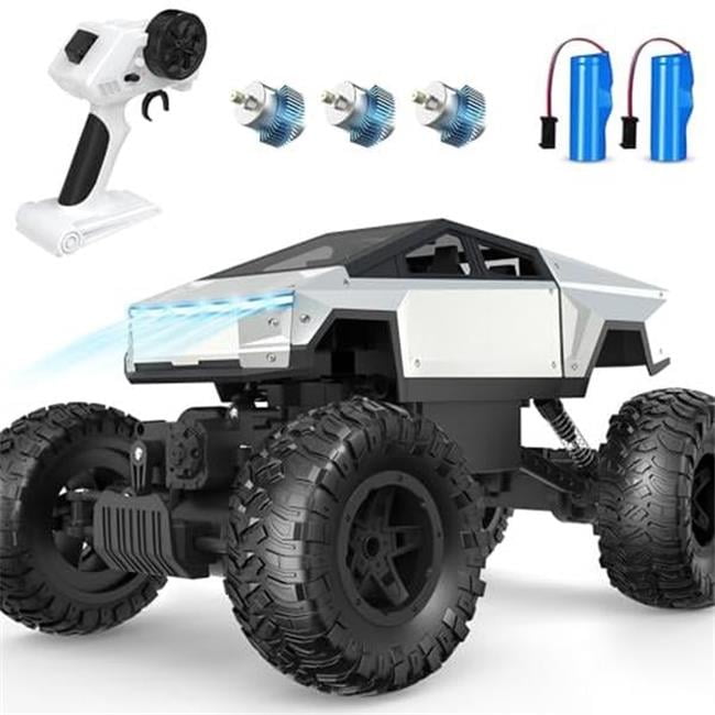 A-Sonic XS70894 Cybertruck Toy - 1-14 Scale Big Alloy Remote Control ...