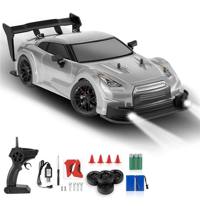 A-Sonic XS71072 Drifting Car - 1-16 Scale Drifting RC Cars - 2.4GHz 4WD RC Race Car - 40 km-h ...