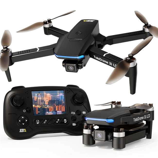A-Sonic XS72449 Drone with Camera LCD Screen Digital Image FPV ...