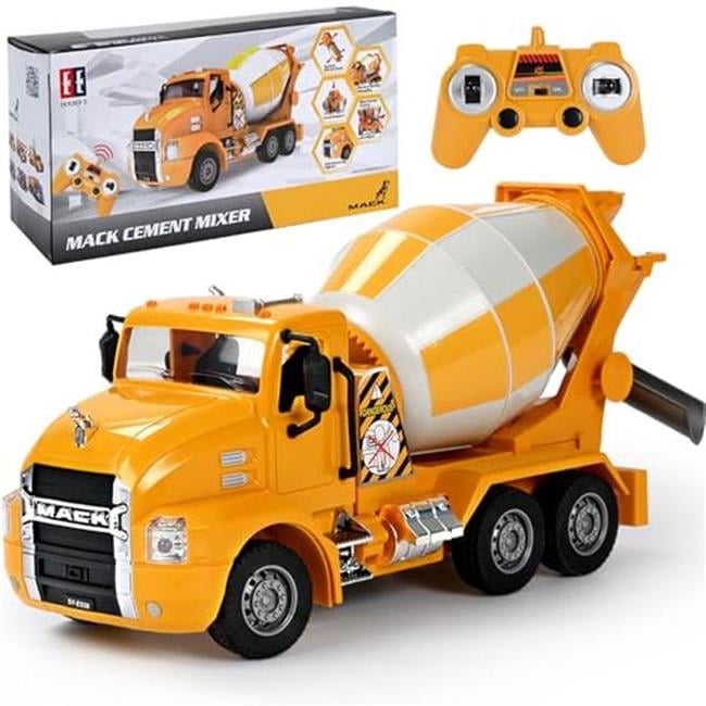 A-Sonic XS70794 E Mack Licensed RC Cement Mixer Toy Truck ...