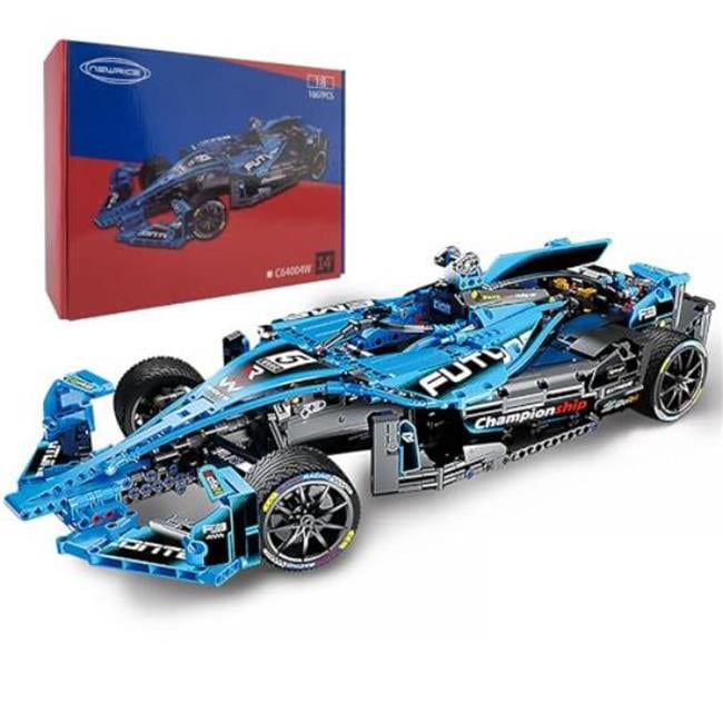 A-Sonic XS71644 Formula 1 Racing Car Building Blocks Kit - MOC 1-8 ...