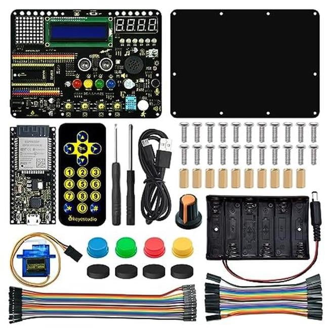 A-Sonic XS69534 Inventor Starter Kit for Arduino ESP32 - Hardware Comes ...