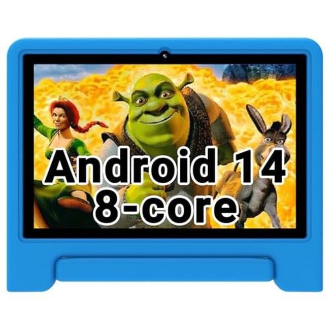 A-Sonic XS71587 Kids Tablet-2024 - Android 14 Tablet for Kids - 10.1 in ...