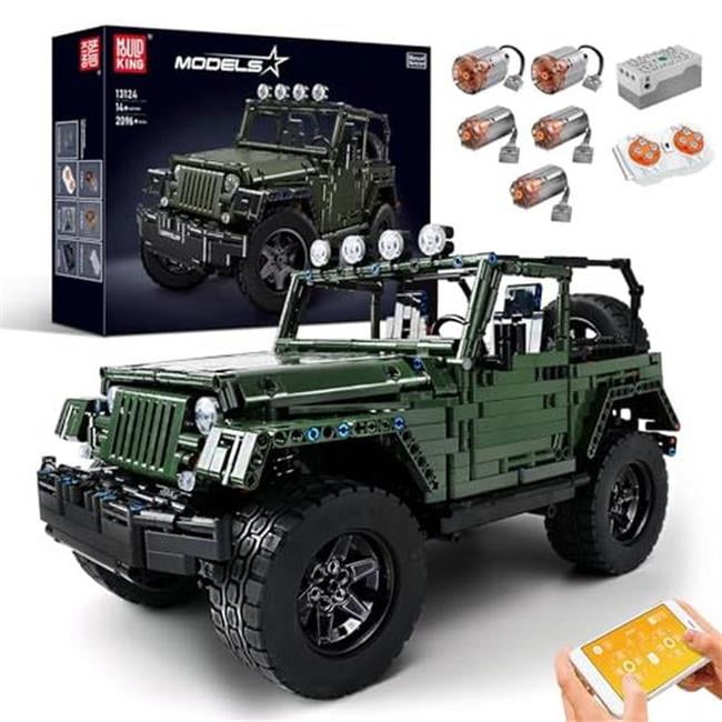 A-Sonic XS-72503 King Off-Road Pickup Wrangler - 1-8 Scale MOC ...