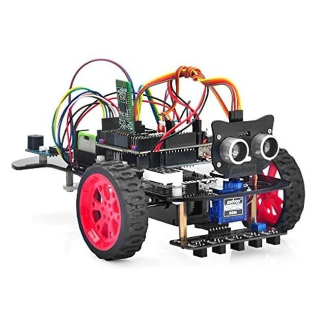A-Sonic XS70373 Model 3 Robot Car DIY Starter Kit for Arduino - Educational Motorized Robotics ...