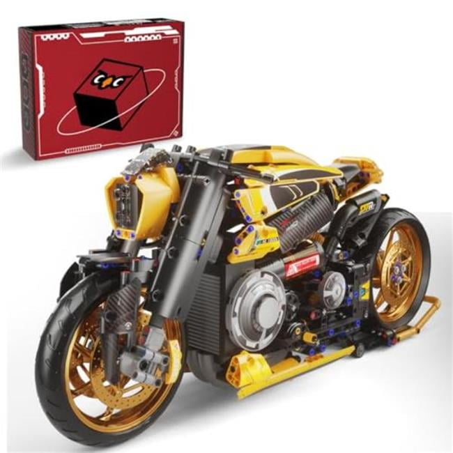 A-Sonic XS71172 Motorcycle Building Blocks Kit - 1-5 Scale Motorcycle ...
