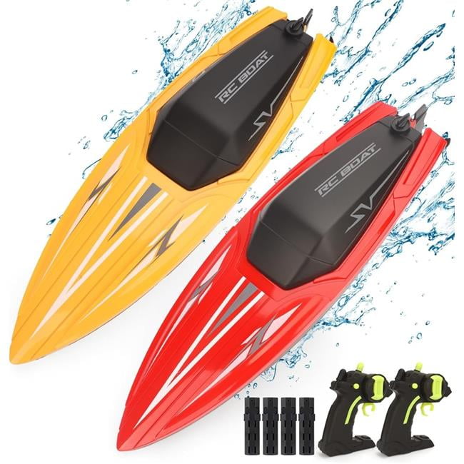 A-Sonic XS68944 RC Boat for Kid 2Pack Remote Control Boats Toy for ...