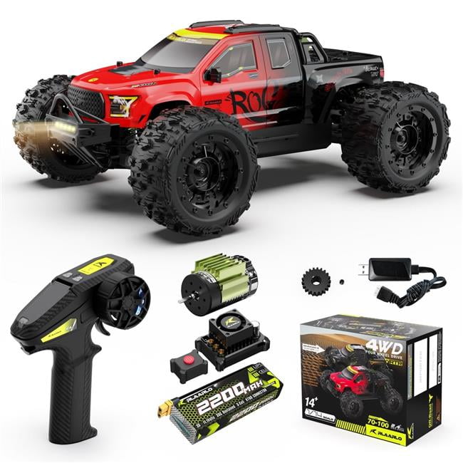 A-Sonic XS-72570 RC Cars 1-14 Scale RTR Brushless RC Car for Adults ...
