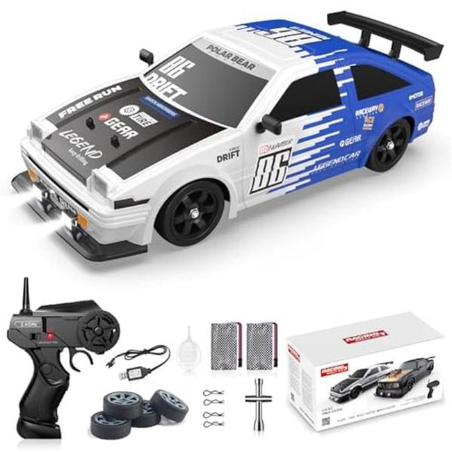A-Sonic XS70874 Remote Control Drifting Car - 2.4ghz 1-16 Scale 4WD ...