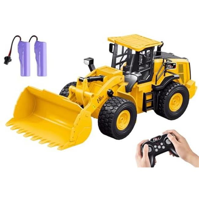 A-Sonic XS70424 Remote Control Wheel Loader 1-18 Scale Construction Toy ...