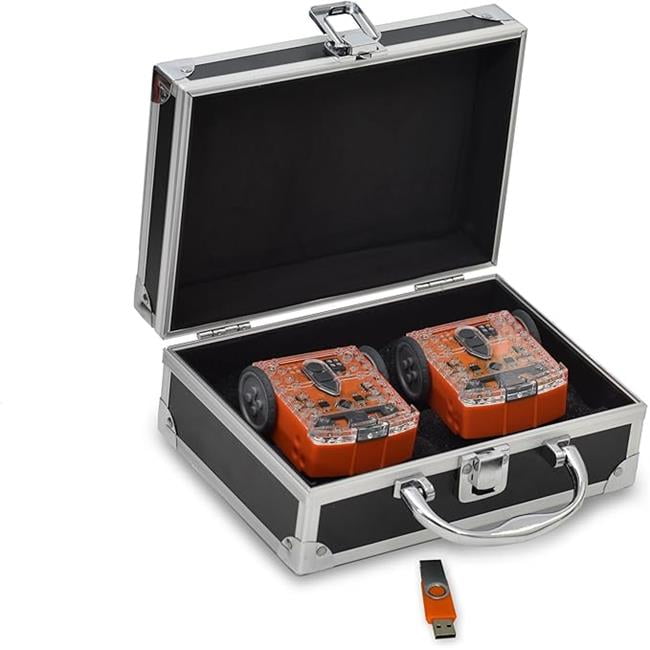 A-Sonic XS72257 Robot V3 Programmable Educational Bot STEM Coding Kit. Includes Carrying Case ...