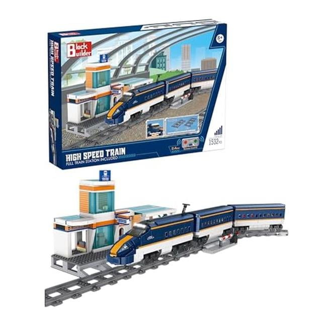 A-Sonic XS72268 Speed Train Remote Control Building Block Set with Full ...