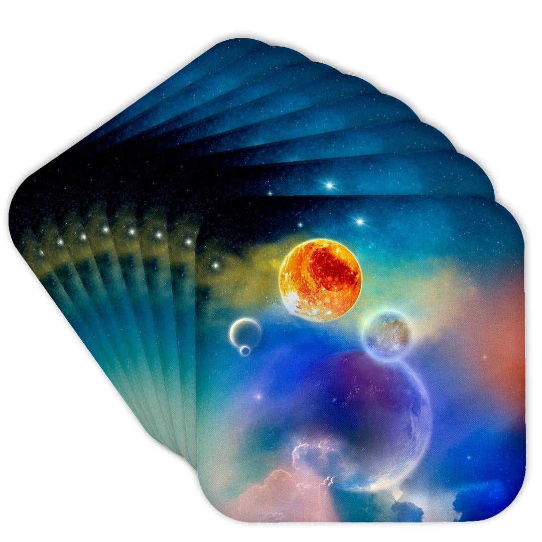 3drose, a Space Scenario with Stars, Sun and Planets - New Solar System ...