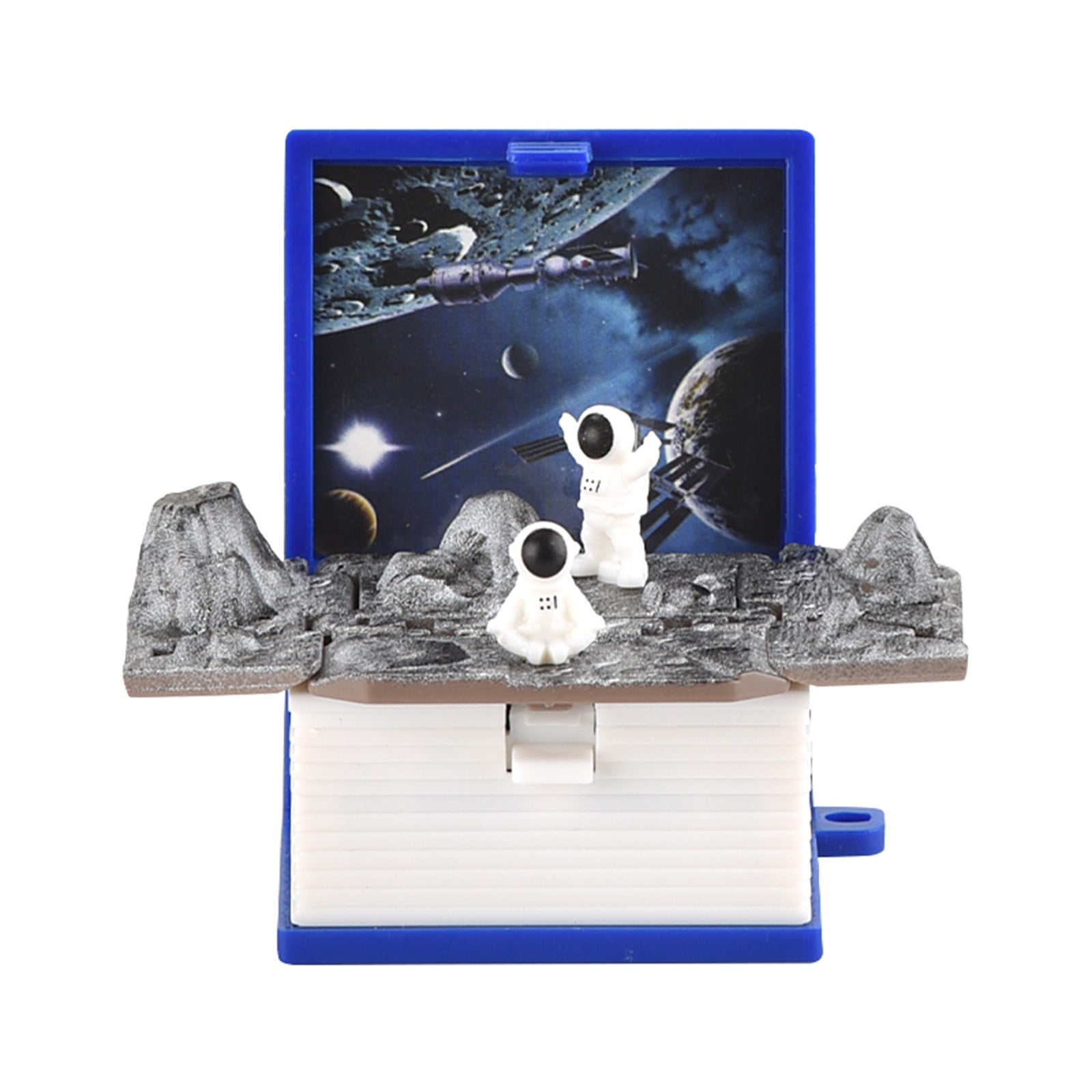 A Spaceman 3D Foldable Keychain Book Shape Decompression Toy For Kids ...