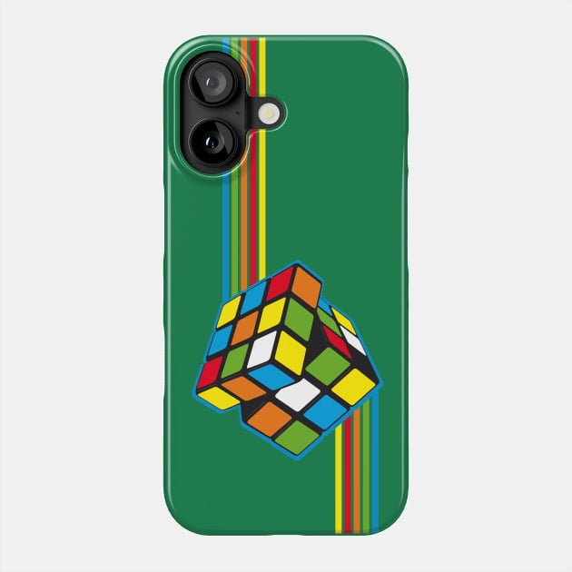 A Speed Cube with a Retro and Nostalgic 80s Rubik's Cube Puzzle Case ...