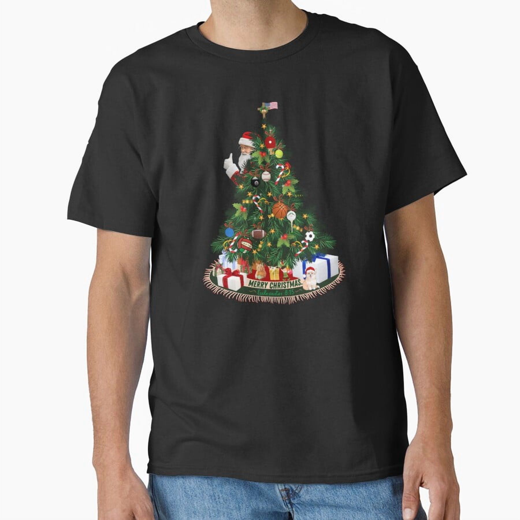 A Sports Christmas Tree A Funny Holiday Athlete Design For M10183 T ...