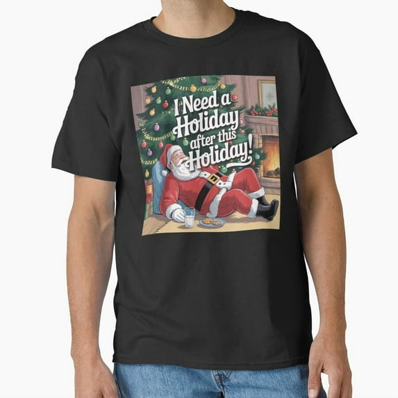 A St. Nick Needs A Break A Funny Christmas Holiday Design I Need A ...