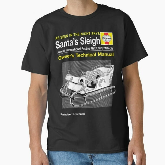 A St. Nick's Sleigh Christmas Haynes Manual Funny Holiday Parody M9359 ...