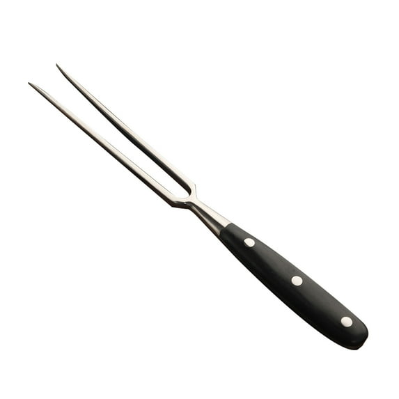 A Stainless Steel Barbecue Fork With Redwood Handle Grilling Tool For ...