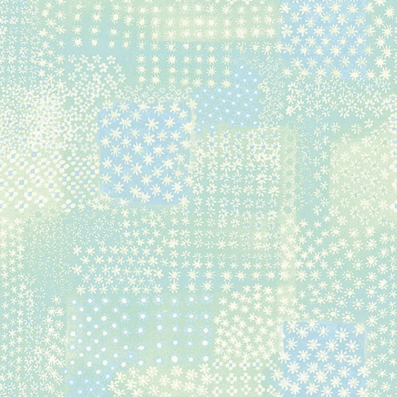 A-Street Prints Flower Power Green Patchwork Wallpaper - Walmart.com