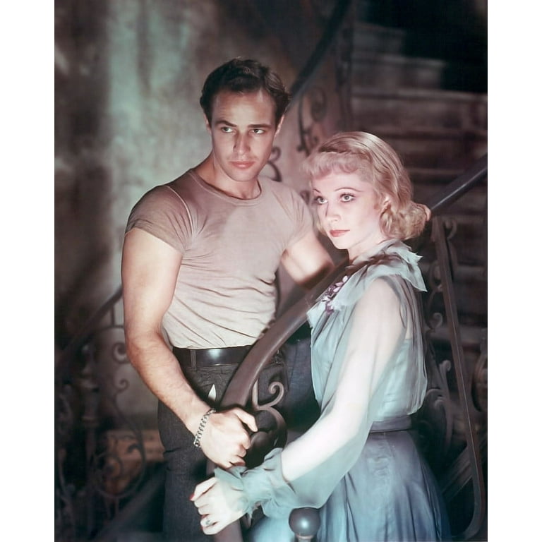 Marlon Brando Streetcar Named Desire Color