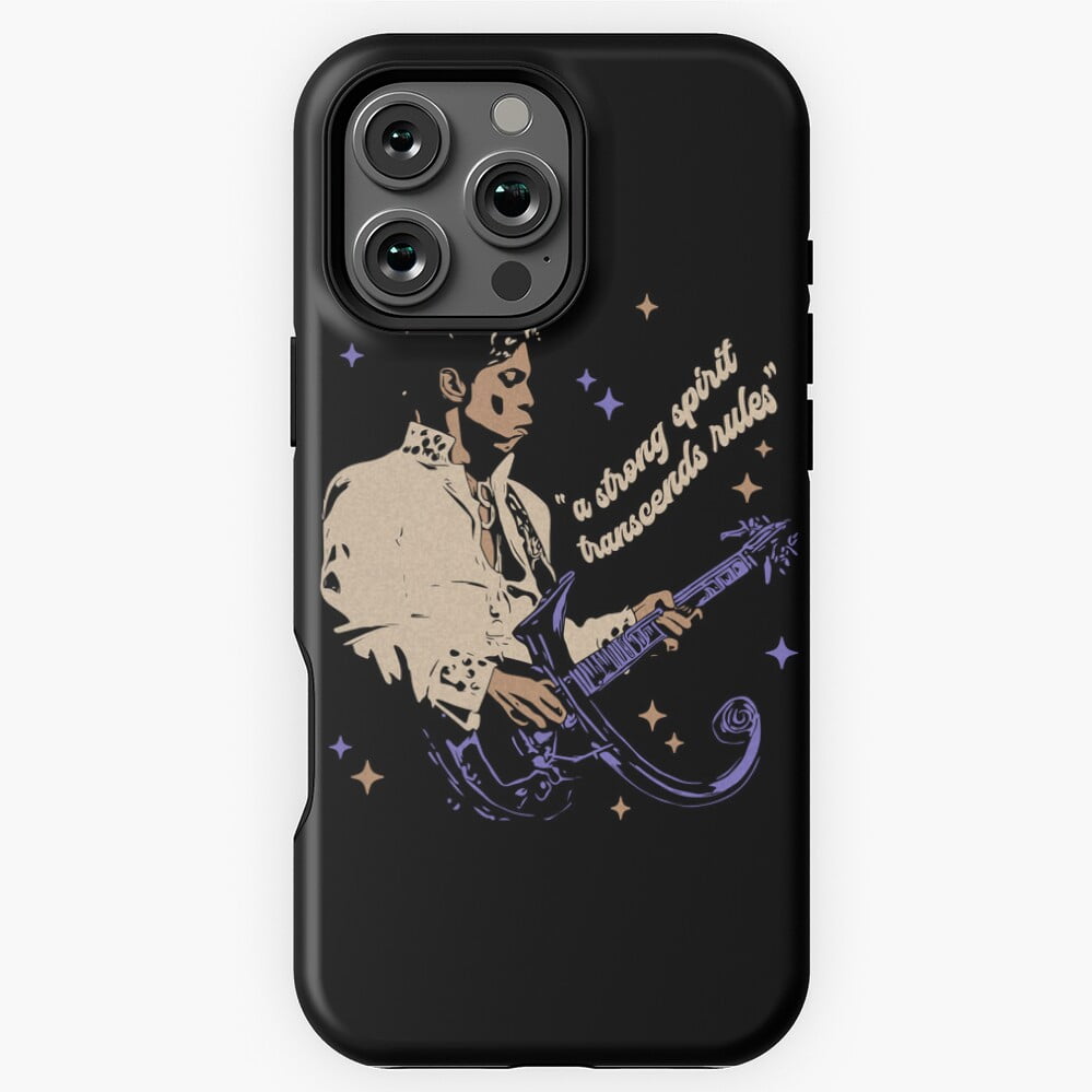 A Strong Spirit Transcends Rules Prince Phone Case for iPhone 16 15 14 ...