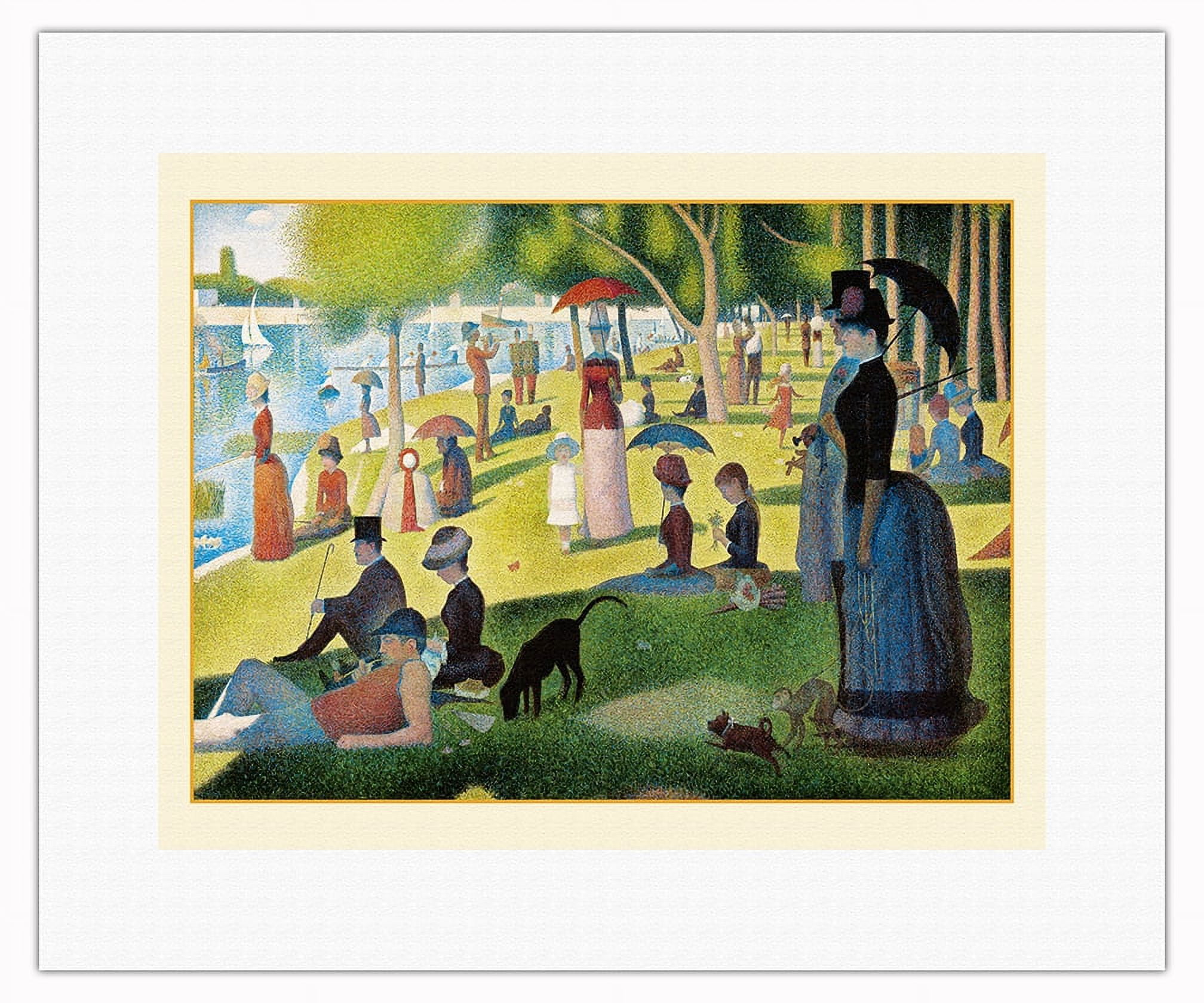 A Sunday Afternoon On La Grande Jatte by Georges Seurat c.1884 - Fine ...