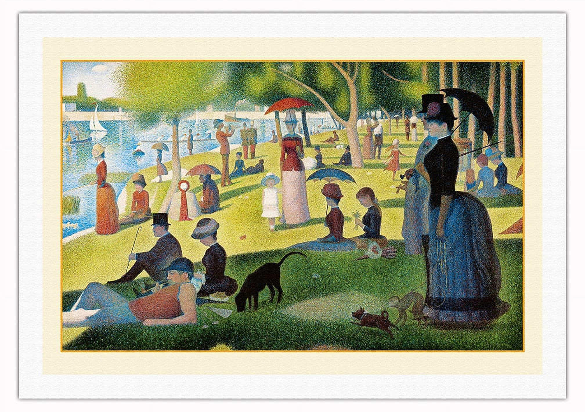 A Sunday Afternoon On La Grande Jatte by Georges Seurat c.1884 - Fine ...