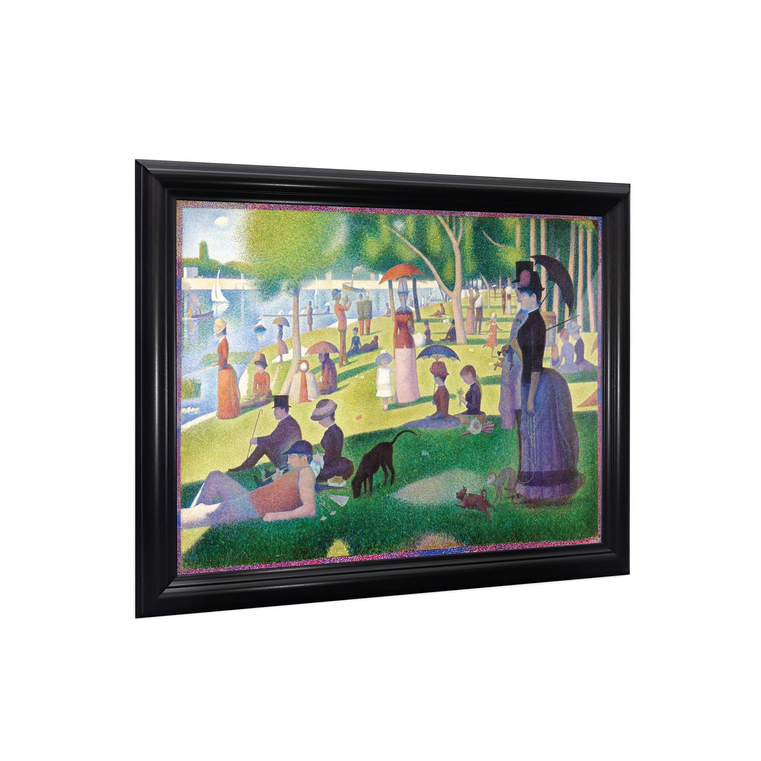 A Sunday On The La Grande Jatty by Georges Seurat, World Famous Wall ...