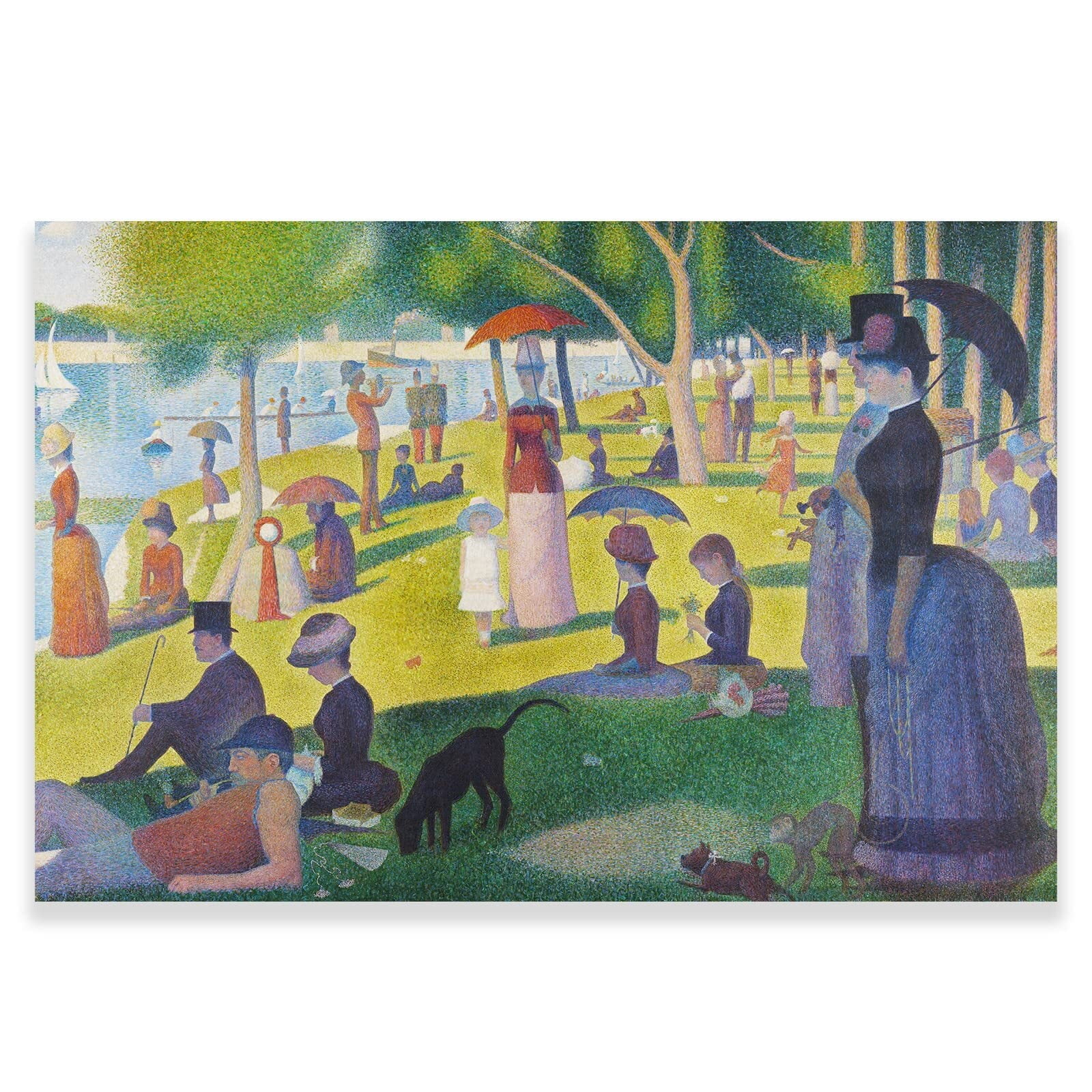A Sunday on La Grande Jatte Poster - Georges Seurat Print ...