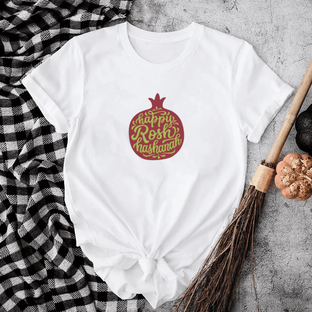 A Sweet Happy Rosh Hashanah Greeting For Jewish New Year Celebration ...