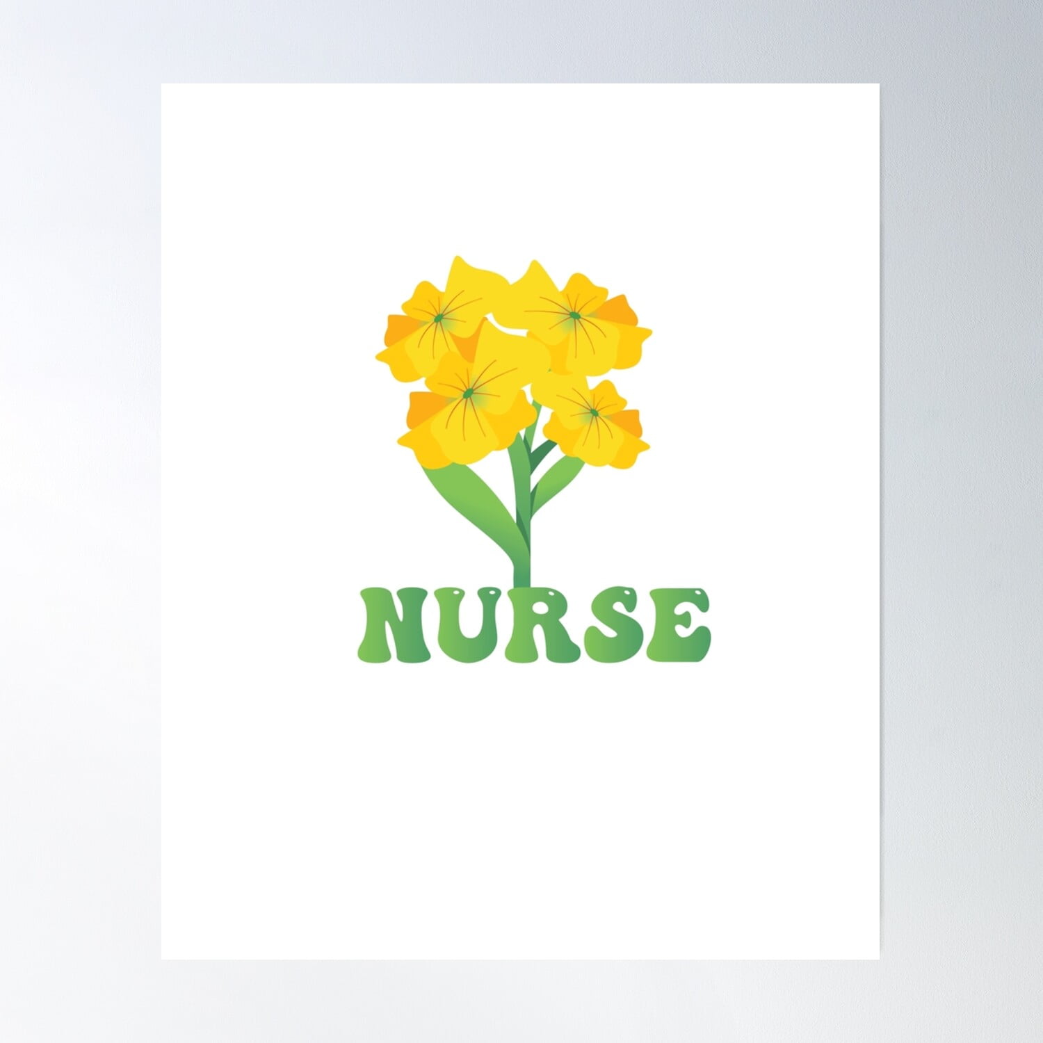 A Symphony Of Compassion" Poster Wall Art, Modern Wall Decor, 8x12 ...